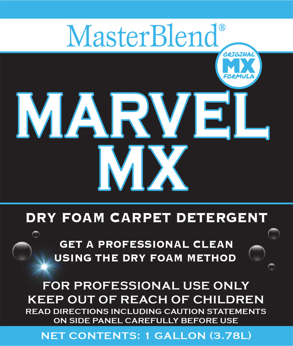 Marvel MX Dry Foam Carpet Detergent (4GL x18) **Special Order – MasterBlend
